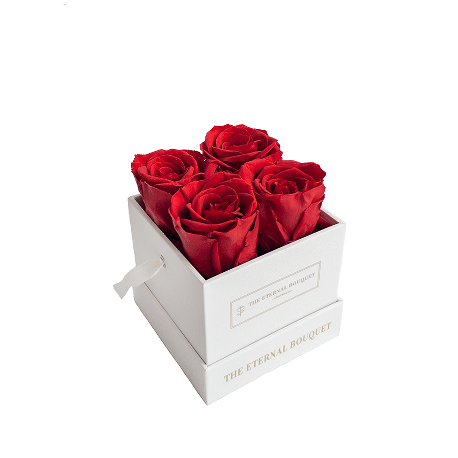 Petite Square Rose Box