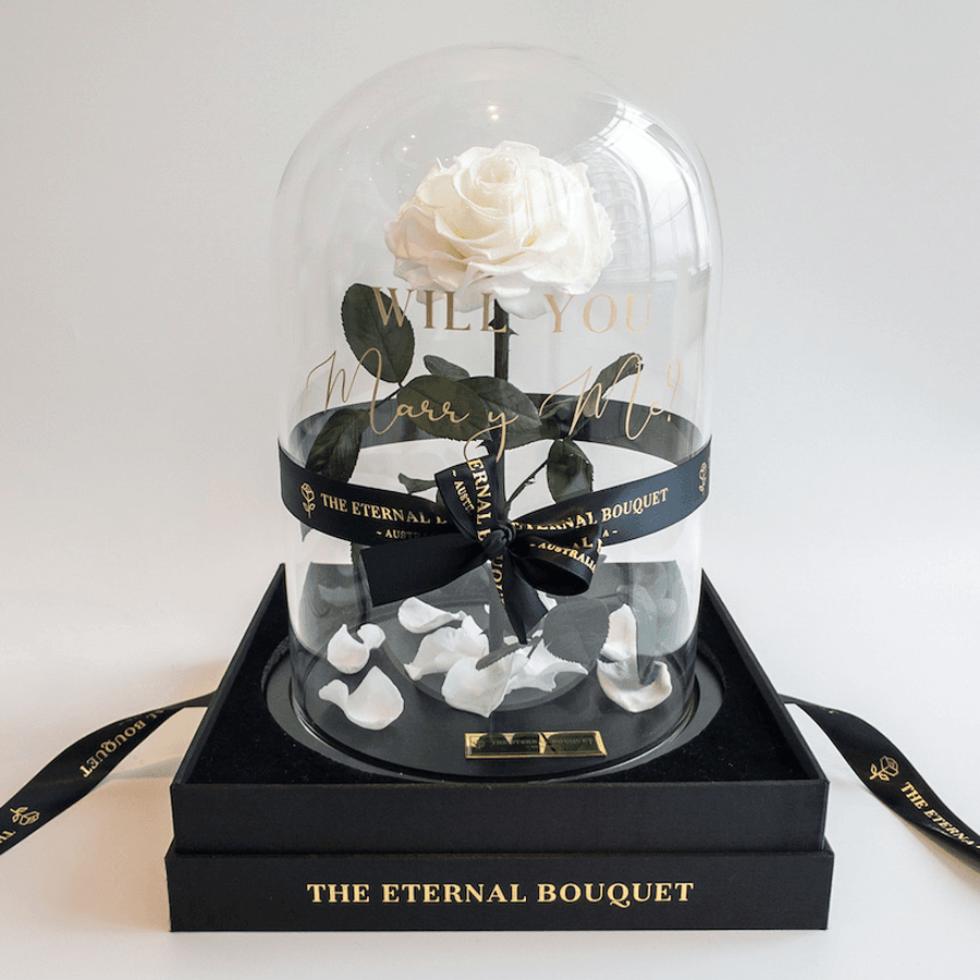 The Enchanted Rose - White – The Eternal Bouquet
